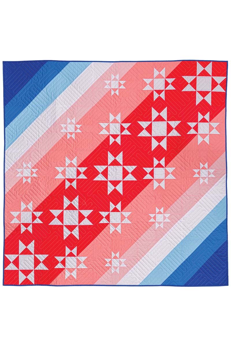Broad Stripes and Bright Stars Quilt Pattern Download | Quilting Daily
