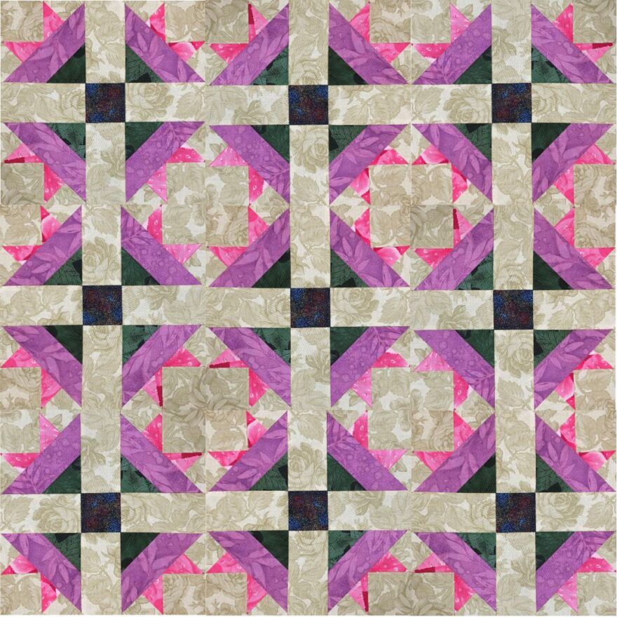 FREE BLOCK: Lily | Quilting Daily